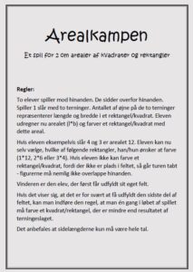 Omkreds, areal og rumfang – Matematikmaterialer